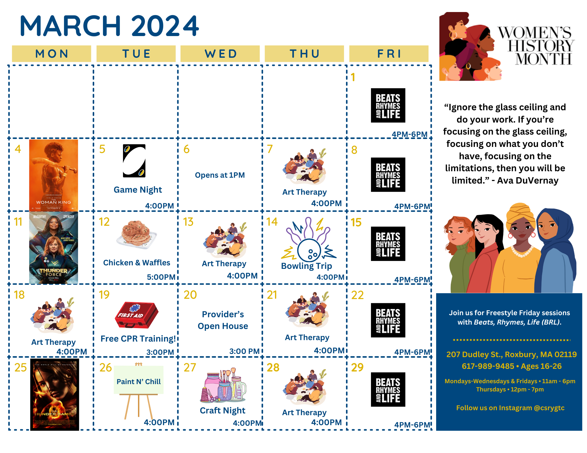 CSR's You Got This Center | Children's Services of Roxbury